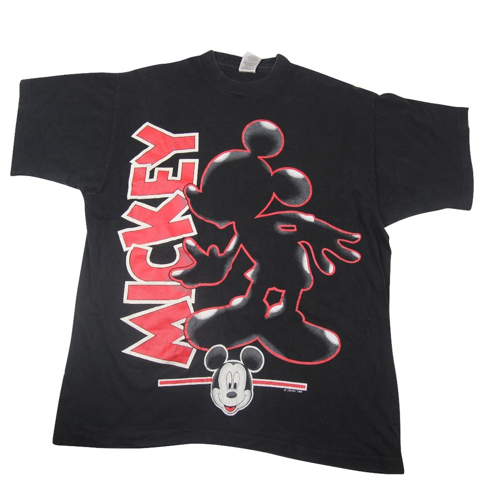 Vintage Mickey Mouse Big Graphic T Shirt - Gem